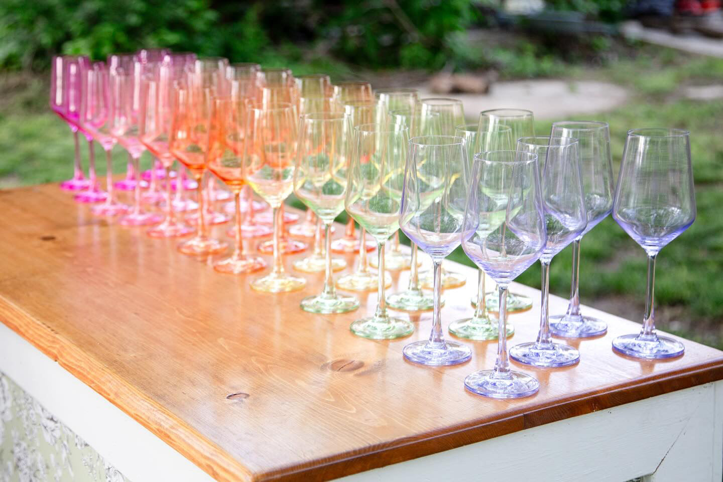 Colorful Wine Glasses – glasshauseco