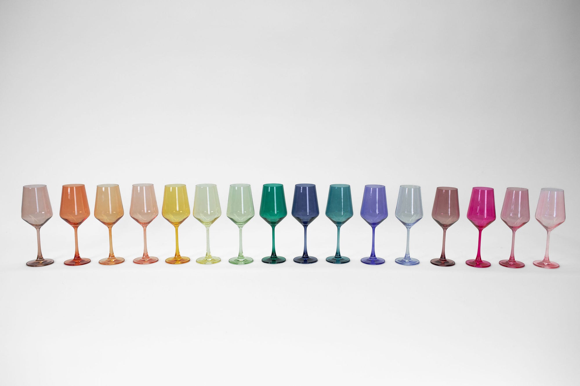 Colorful Wine Glasses – glasshauseco